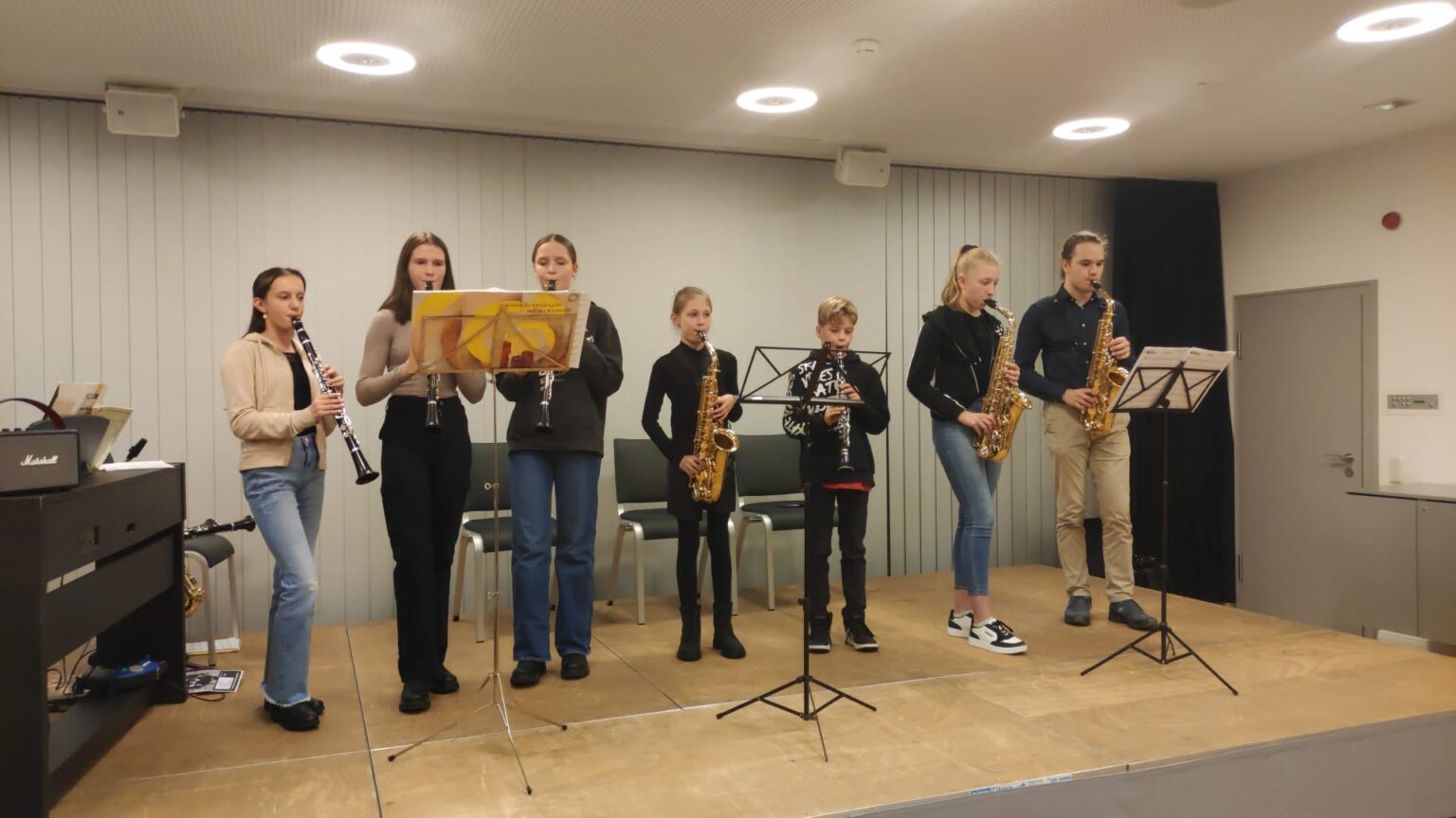 Adventskonzert der Holzbläser- und Klavierklassen von Birgit Vogel im ...